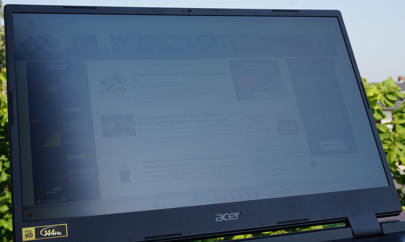 Acer Nitro 5 AN517 review: A gaming laptop with a quiet RTX 4050 ...