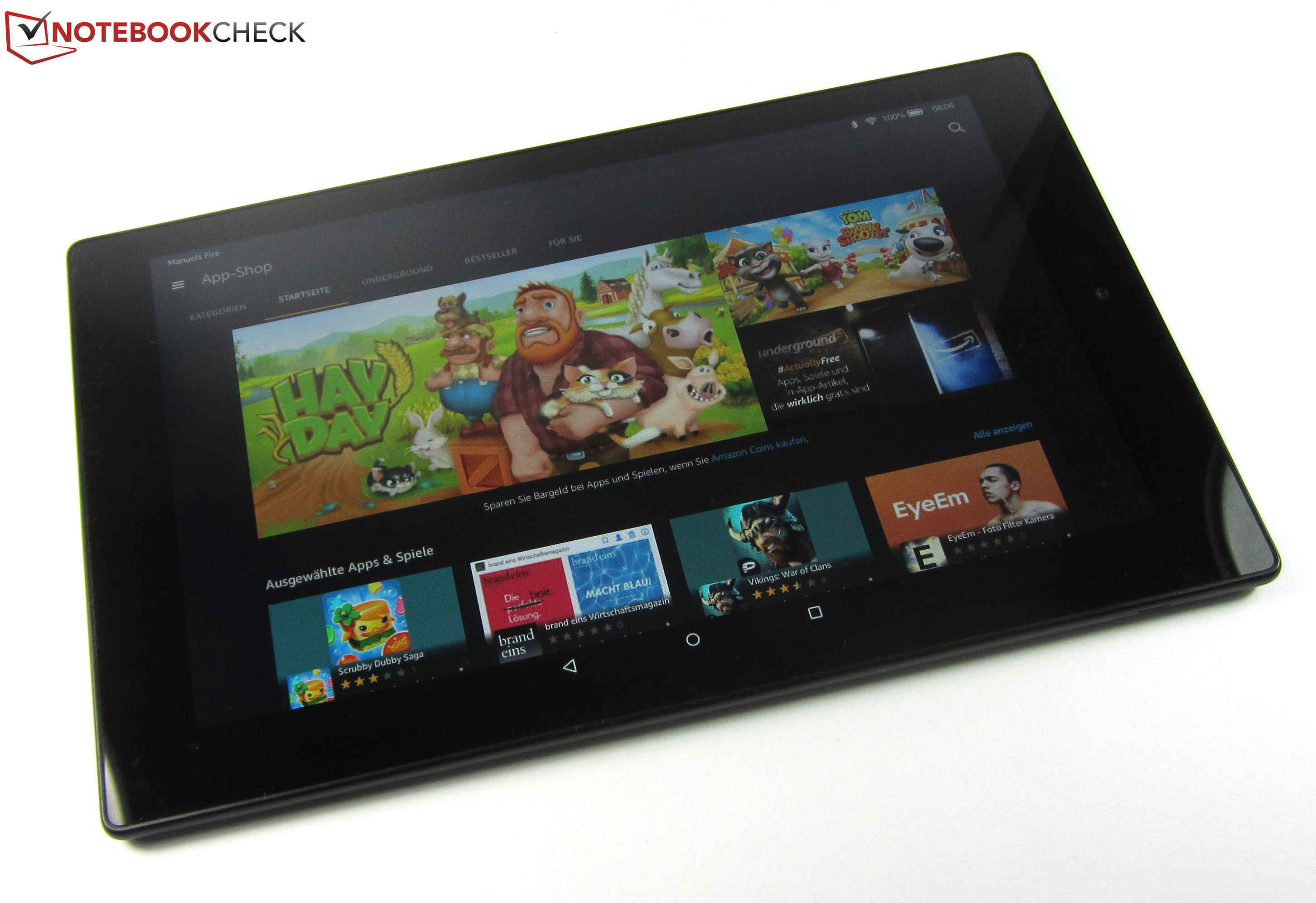 Amazon Fire HD 10 (2015) Tablet Review - NotebookCheck.net Reviews