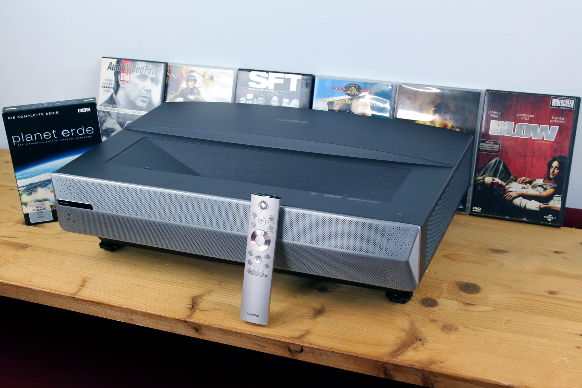 4K laser beamer Casiris A6 hands-on: Triple laser with great colors and ...