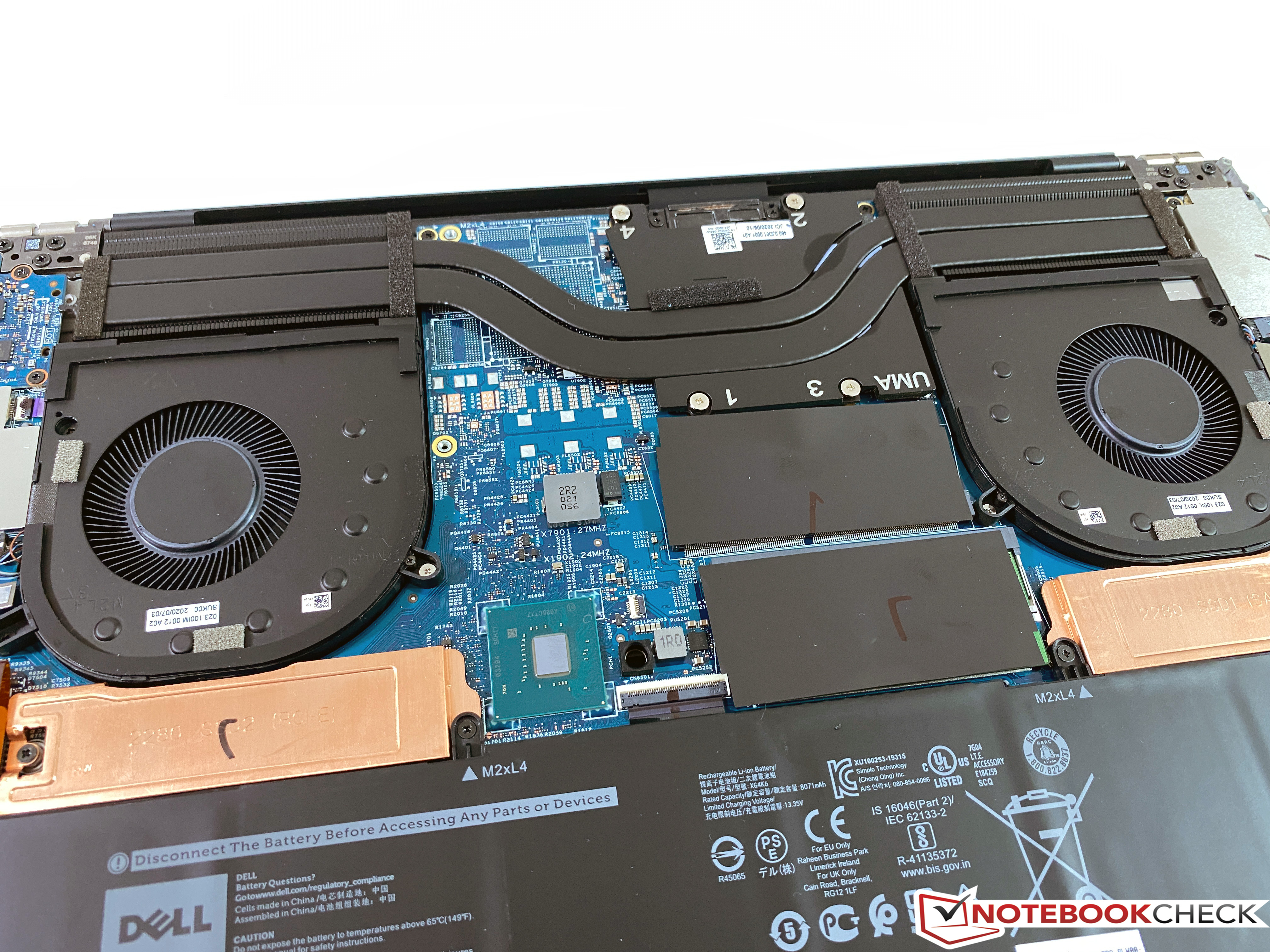 Dell XPS 17 9700 Review - Multimedia laptop with bright matte FHD panel ...