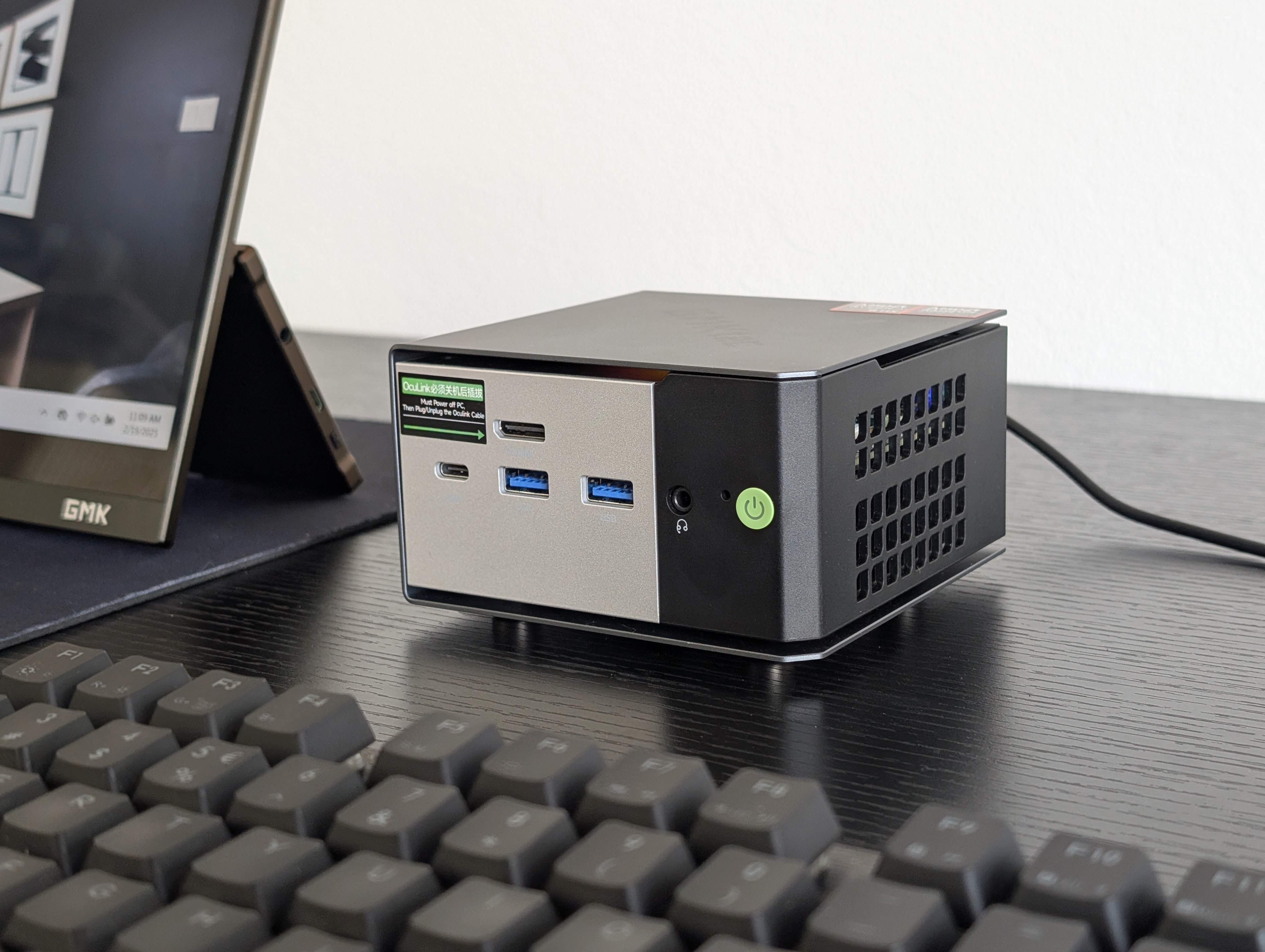 GMKtec EVO-X1 mini PC review: New boxy design with Oculink and Ryzen AI ...