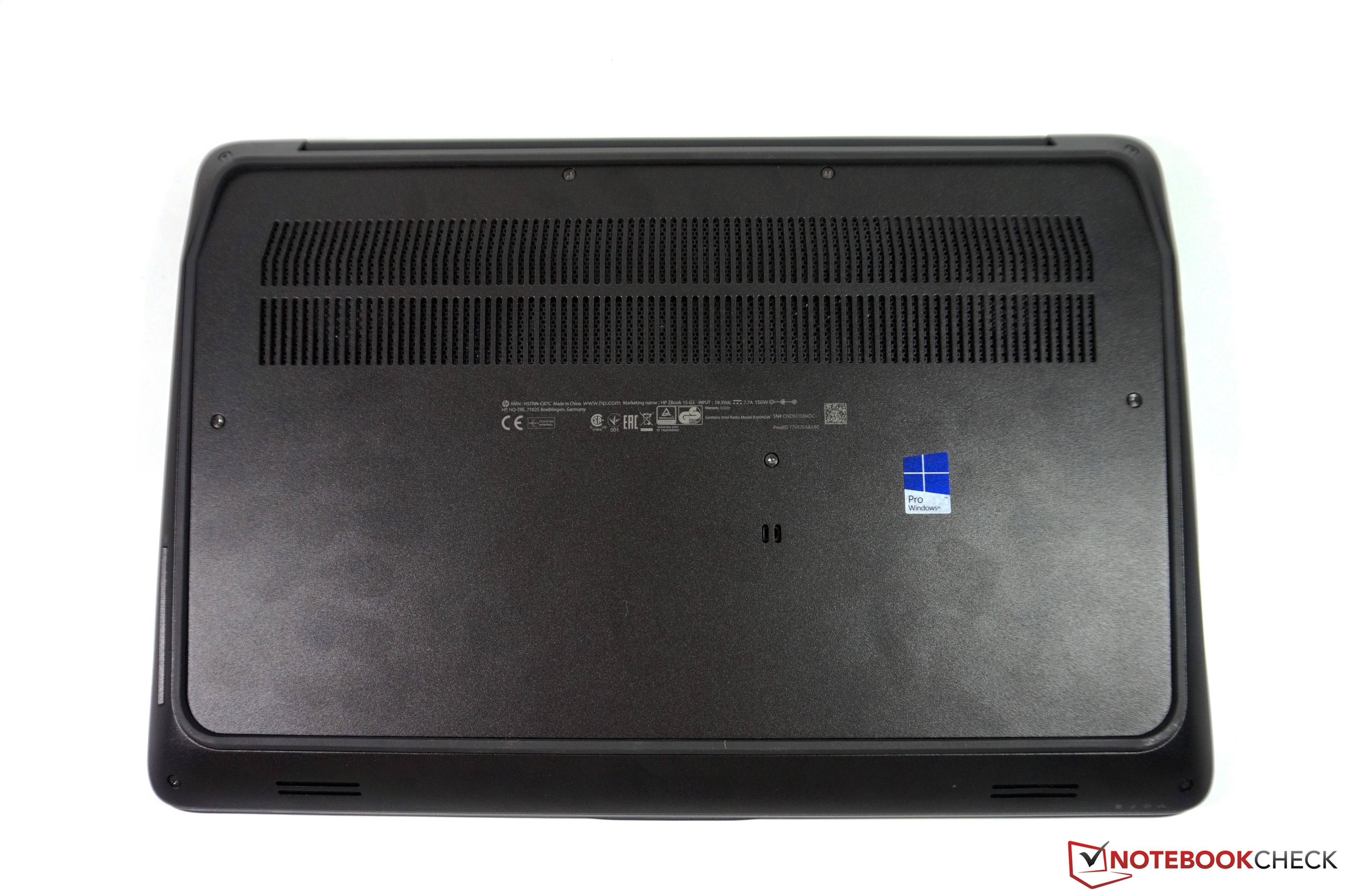 HP ZBook 15 G4 (Xeon, Quadro M2200, Full-HD) Workstation Review ...