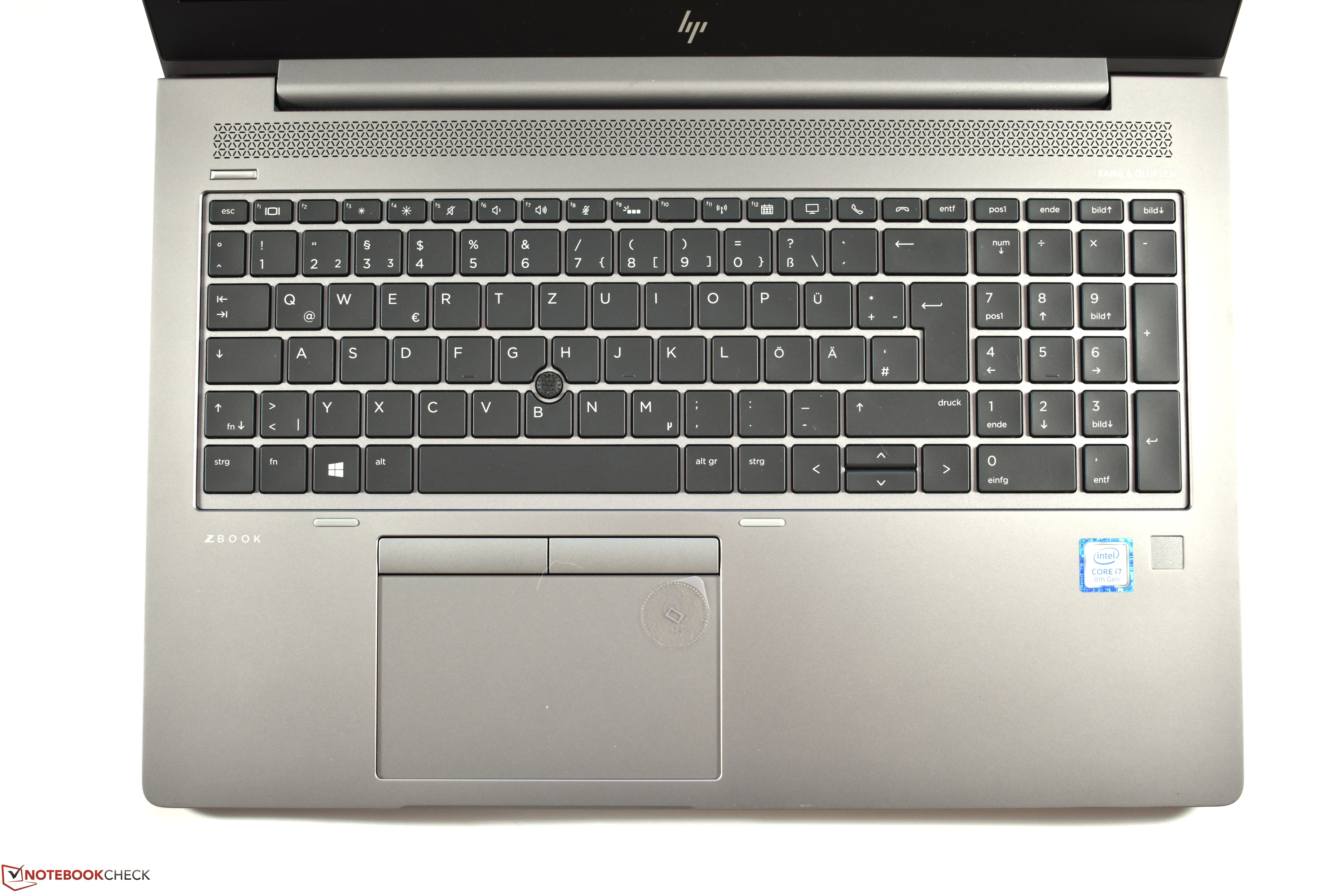 HP ZBook 15u G5 (FHD, i7-8550U) Workstation Review - NotebookCheck.net ...