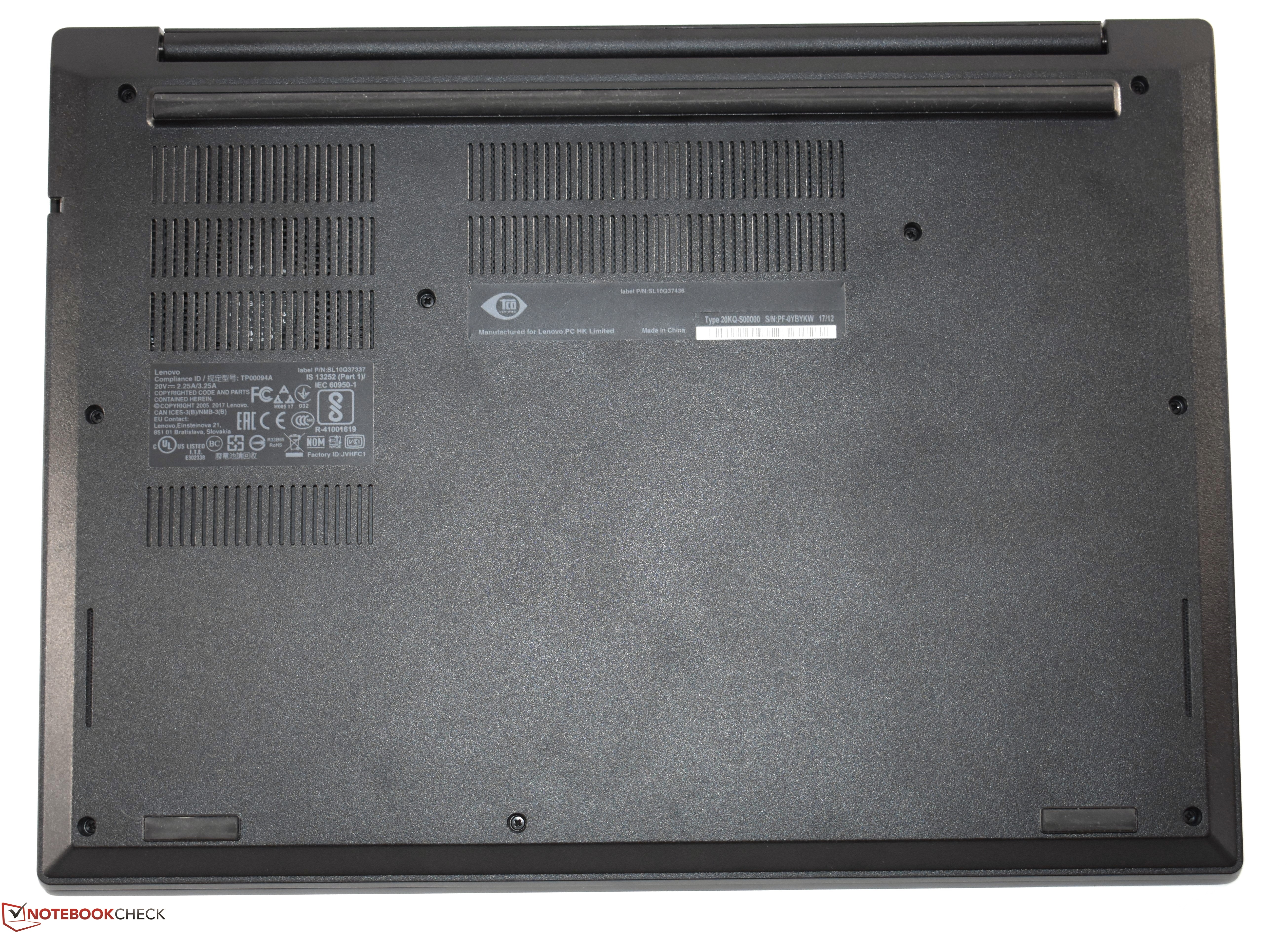 ThinkPad E480 (i5-8250U, RX 550) Laptop Review - NotebookCheck.net Reviews