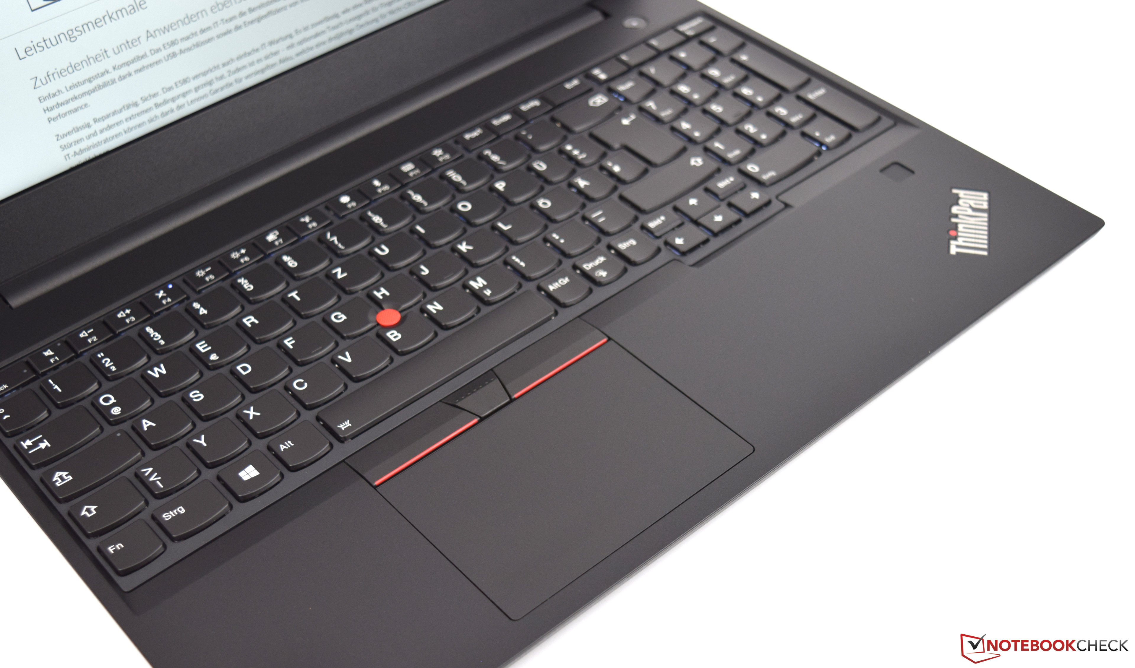 Lenovo ThinkPad E580 (i5-8250U, UHD 620, SSD) Laptop Review ...