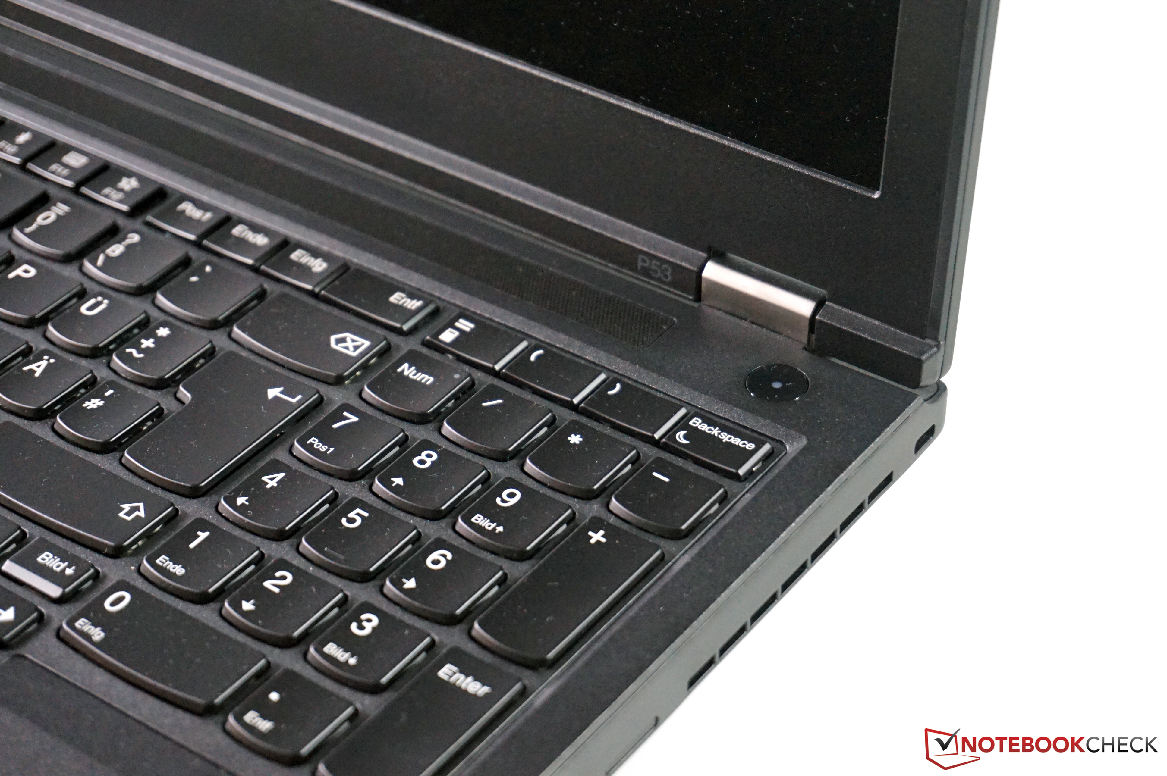 Lenovo ThinkPad P53 in Review: Classic workstation with a lot of GPU ...