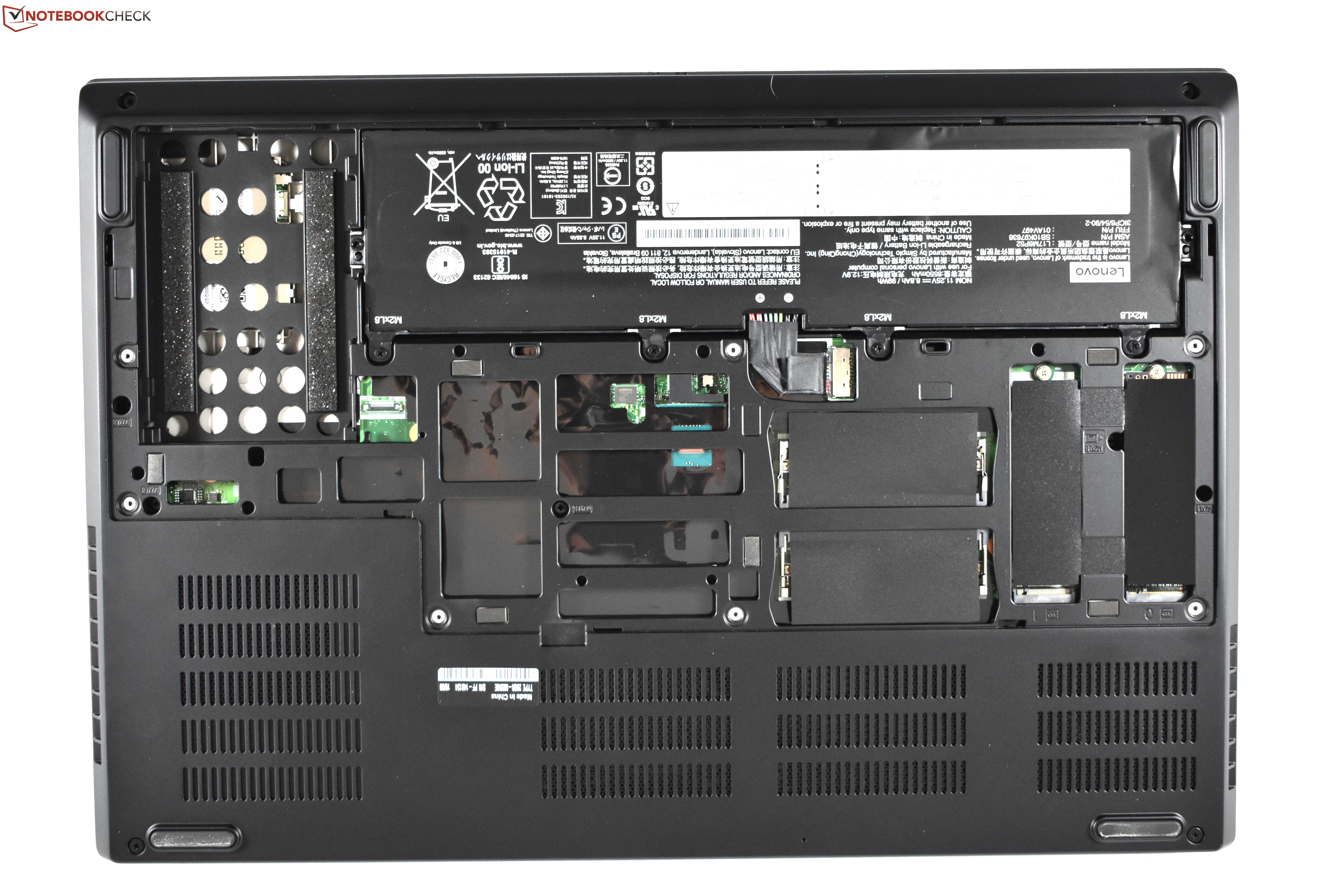 Lenovo ThinkPad P73 Laptop Review: Big workstation slowed down by poor ...