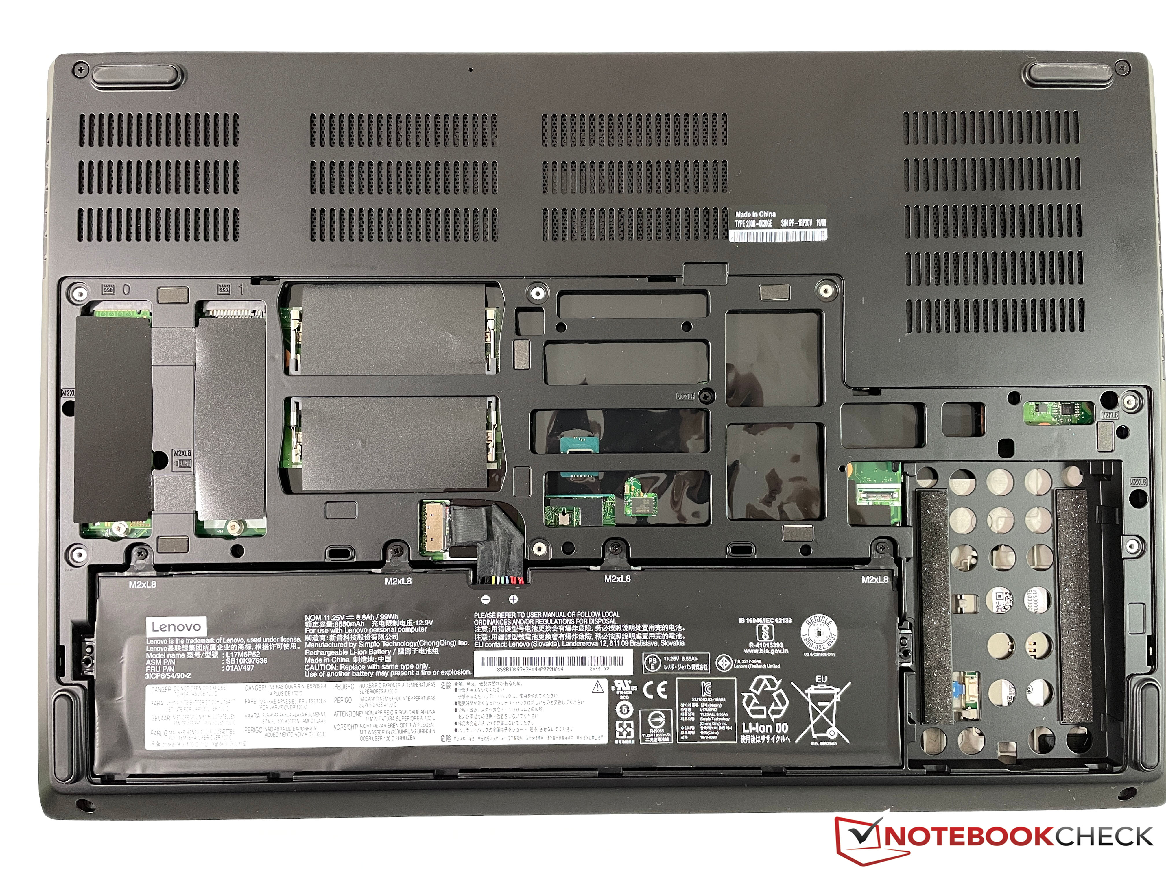 Lenovo ThinkPad P73 Review - Mobile Workstation with Core i9, RTX 4000 ...