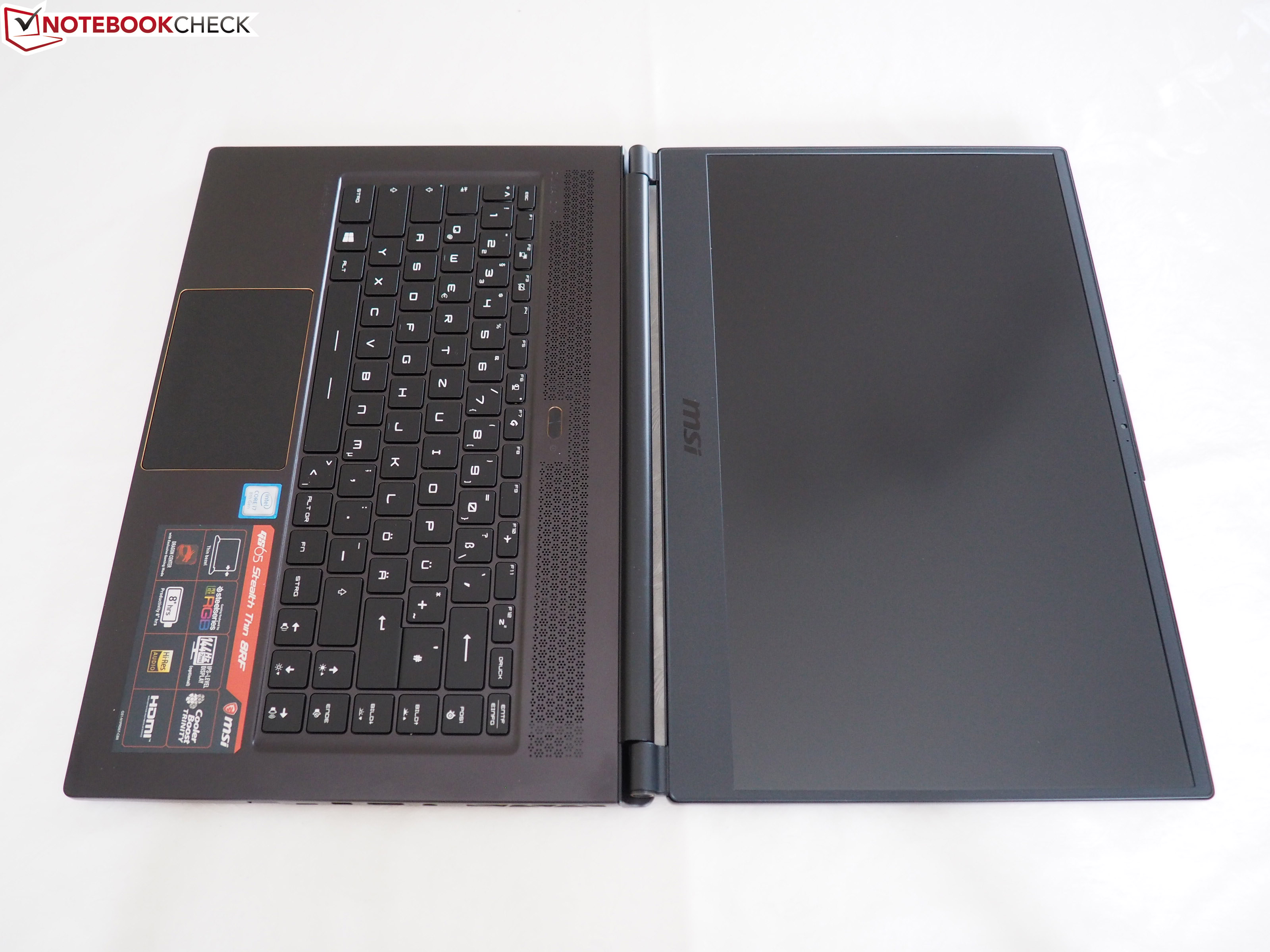 MSI GS65 8RF Stealth Thin (i7-8750H, GTX 1070 Max-Q, Full HD) Laptop ...