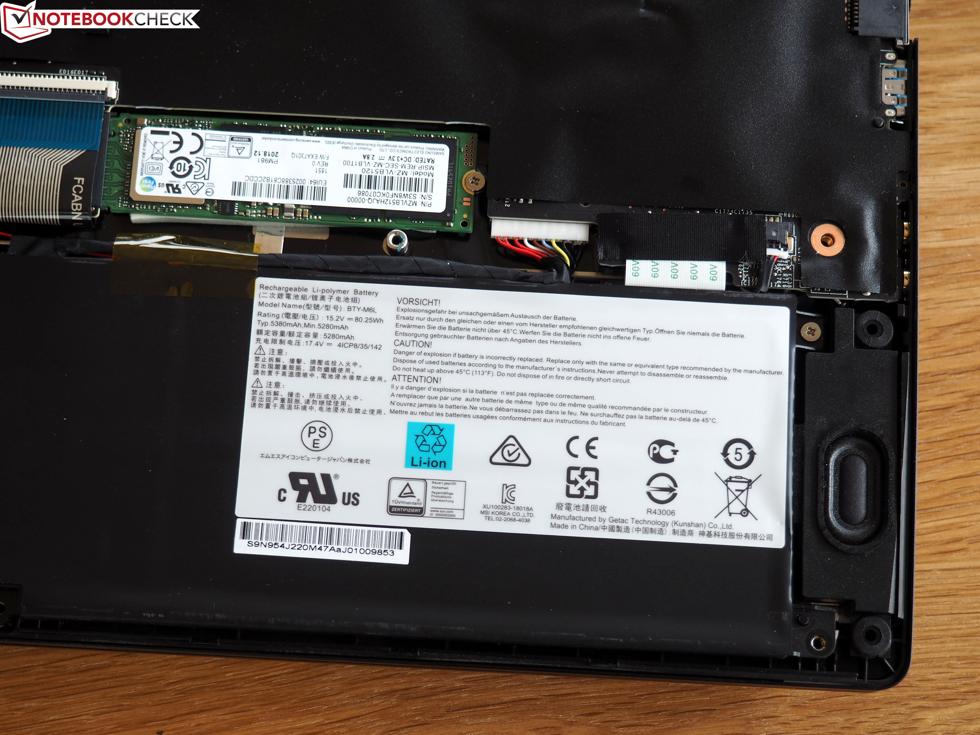 MSI GS75 8SG Stealth (i7-8750H, RTX 2080 Max-Q) Laptop Review ...