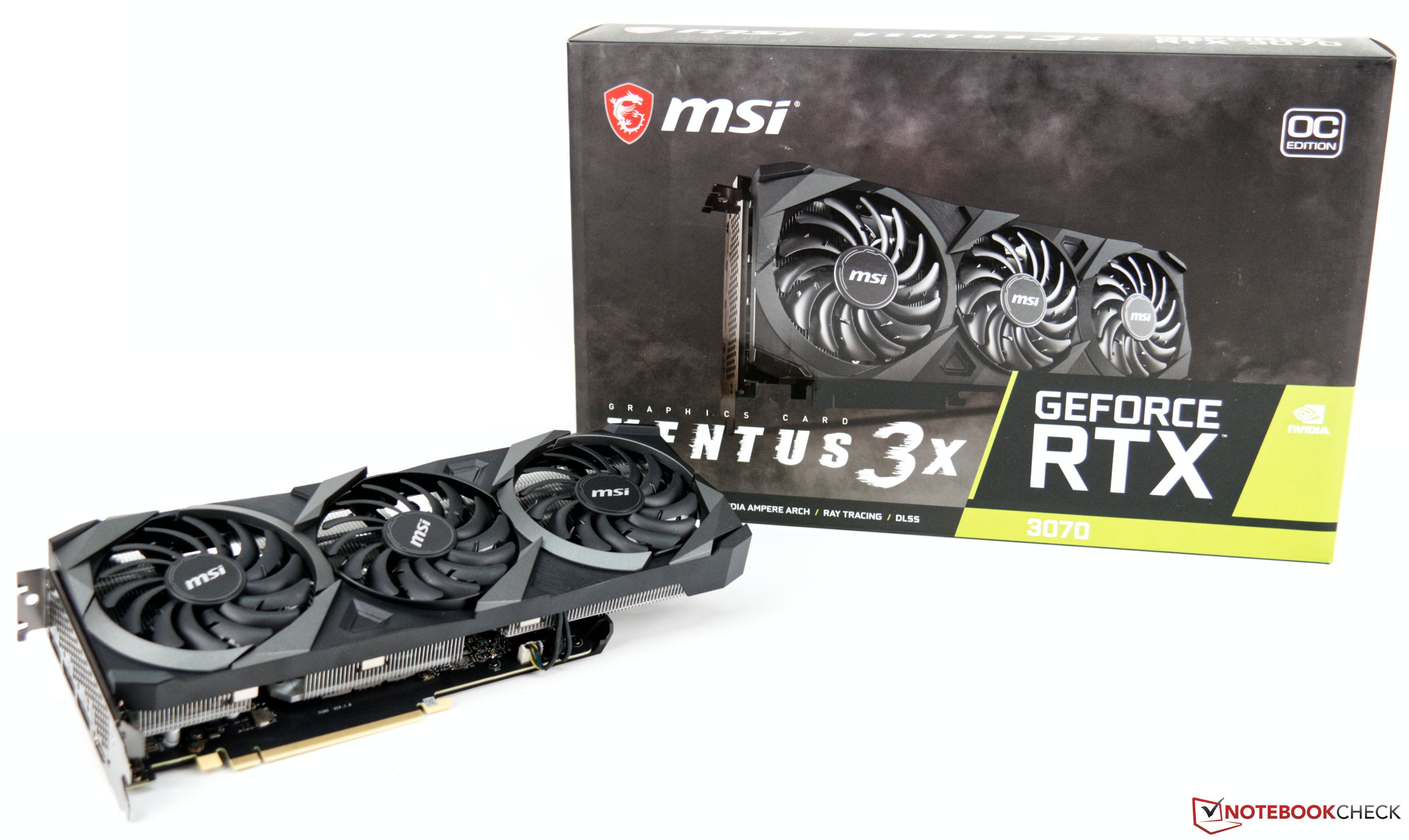 MSI GeForce RTX 3070 Ventus 3X OC desktop graphics card in review - NotebookCheck.net Reviews
