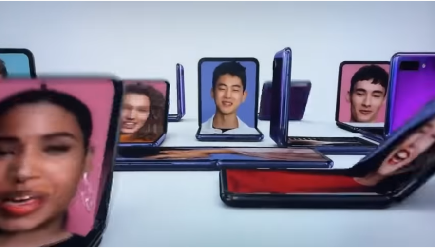 Galaxy Z Flip makes an appearance in a commercial aired during the ...