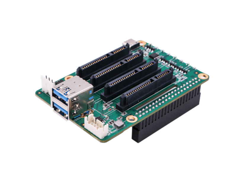 Raspberry Pi Create A Raspberry Pi Powered Quad Nas With The Radxa Sata Hat
