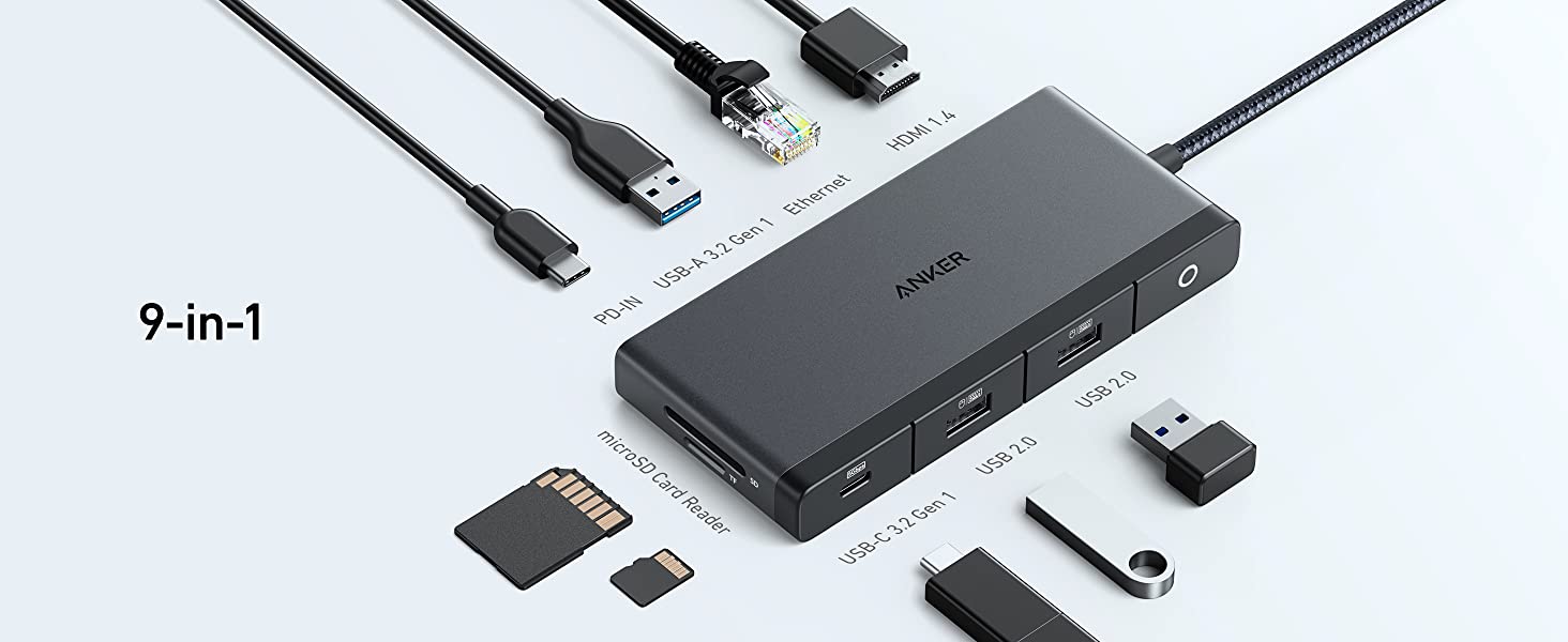 Anker 552 USB-C Hub (9-in-1, 4K HDMI) has just arrived - NotebookCheck.net News