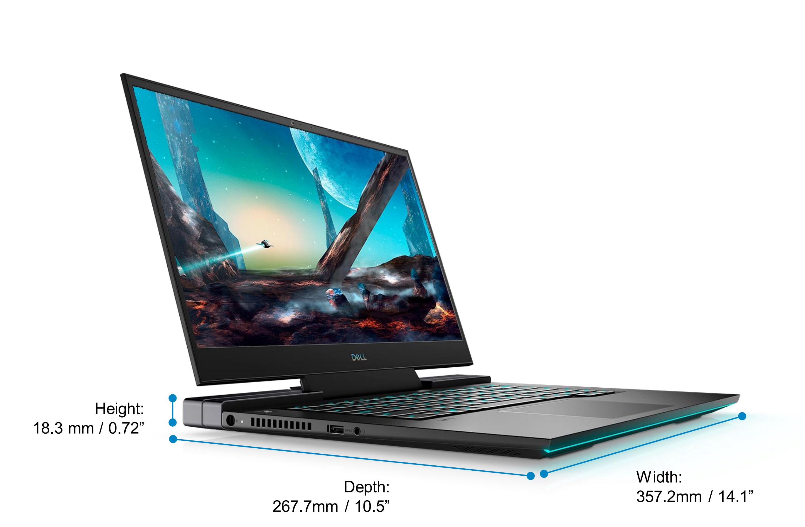 Dell G7 15: A new design with more powerful components and optional 300 ...