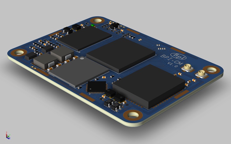 Banana Pi Bpi Cm4 Raspberry Pi Compute Module 4 Alternative Presented With An Amlogic A311d
