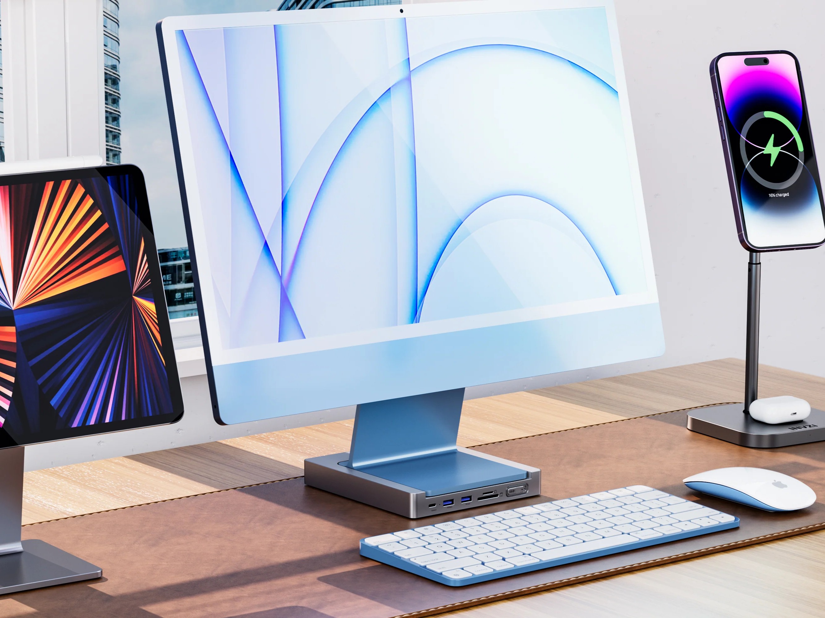 INVZI MagHub 2 8-in-1 dock for iMac with pop-up SSD is now crowdfunding ...