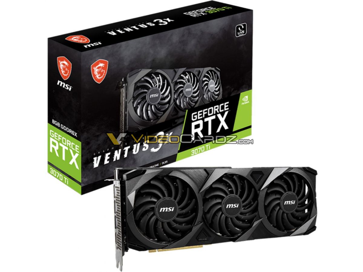 NVIDIA GeForce RTX 3070 Ti memory configuration confirmed as TDP ...