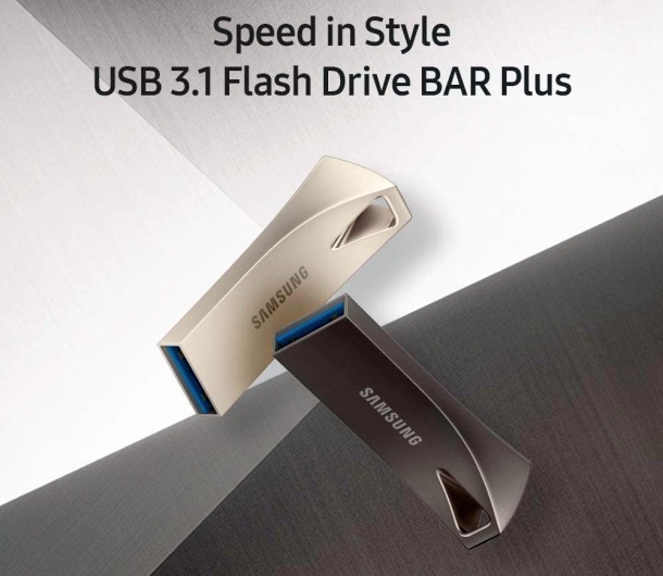 Samsung BAR Plus USB 3.1 flash drive now discounted by up to 67 percent ...