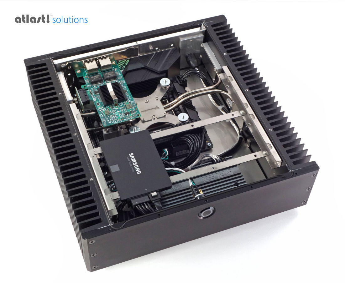 Atlast! Solutions presents silent mini PC powered by Intel's 10-core i9 ...