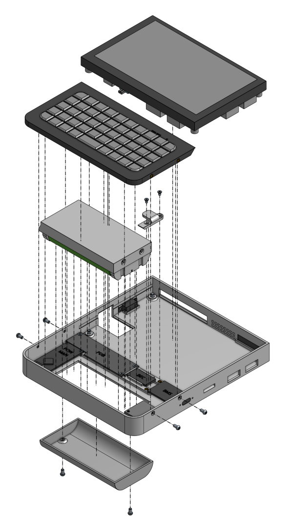 Decktility Project Transforms Raspberry Pi Compute Module 4 Into Handheld Pc With Keyboard And