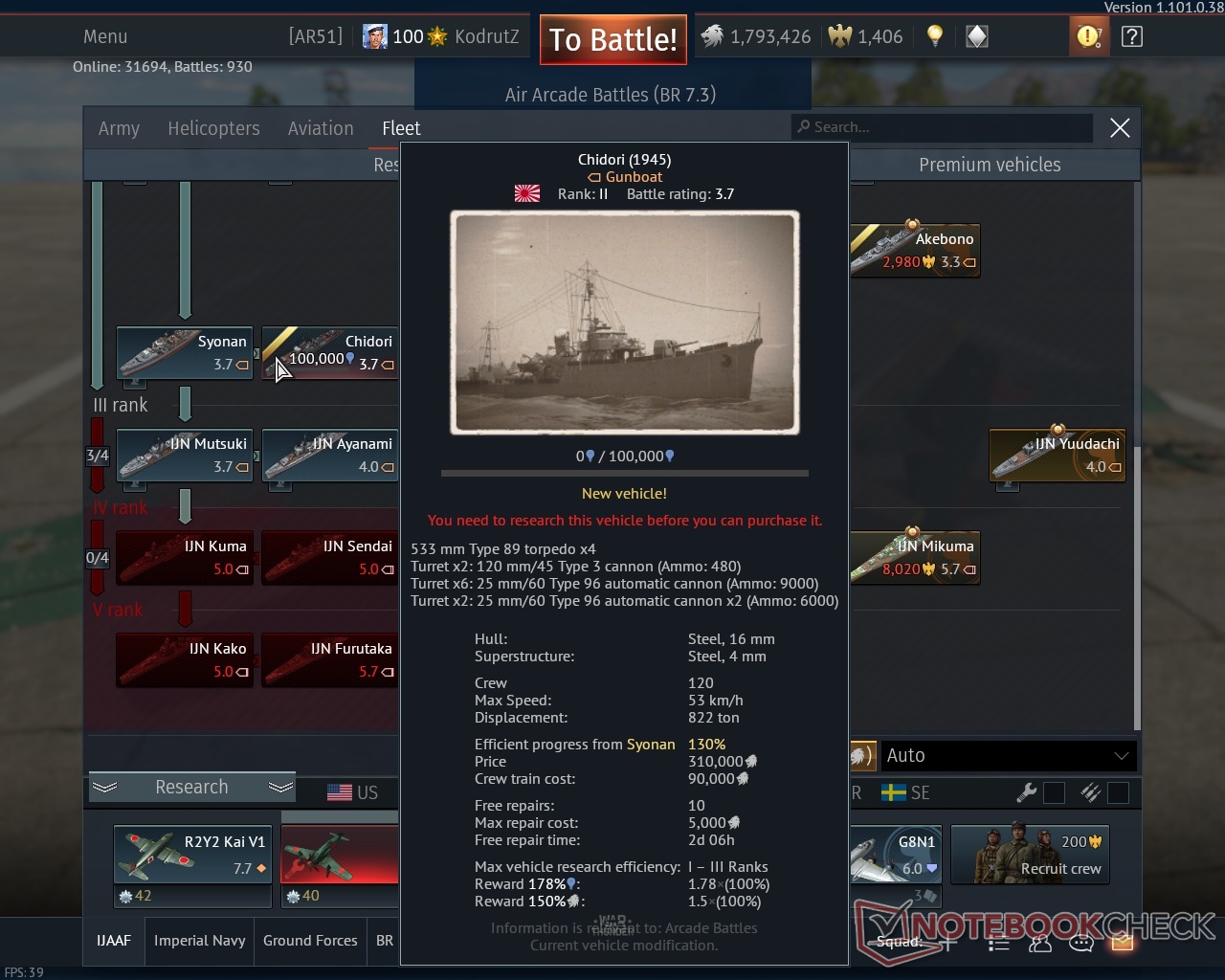 War Thunder 1.101 "Raining Fire" is here: almost 30 new war machines ...