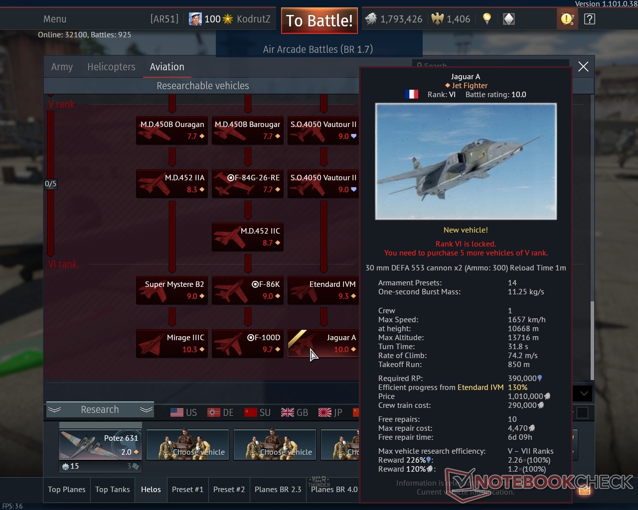 War Thunder 1.101 "Raining Fire" is here: almost 30 new war machines ...