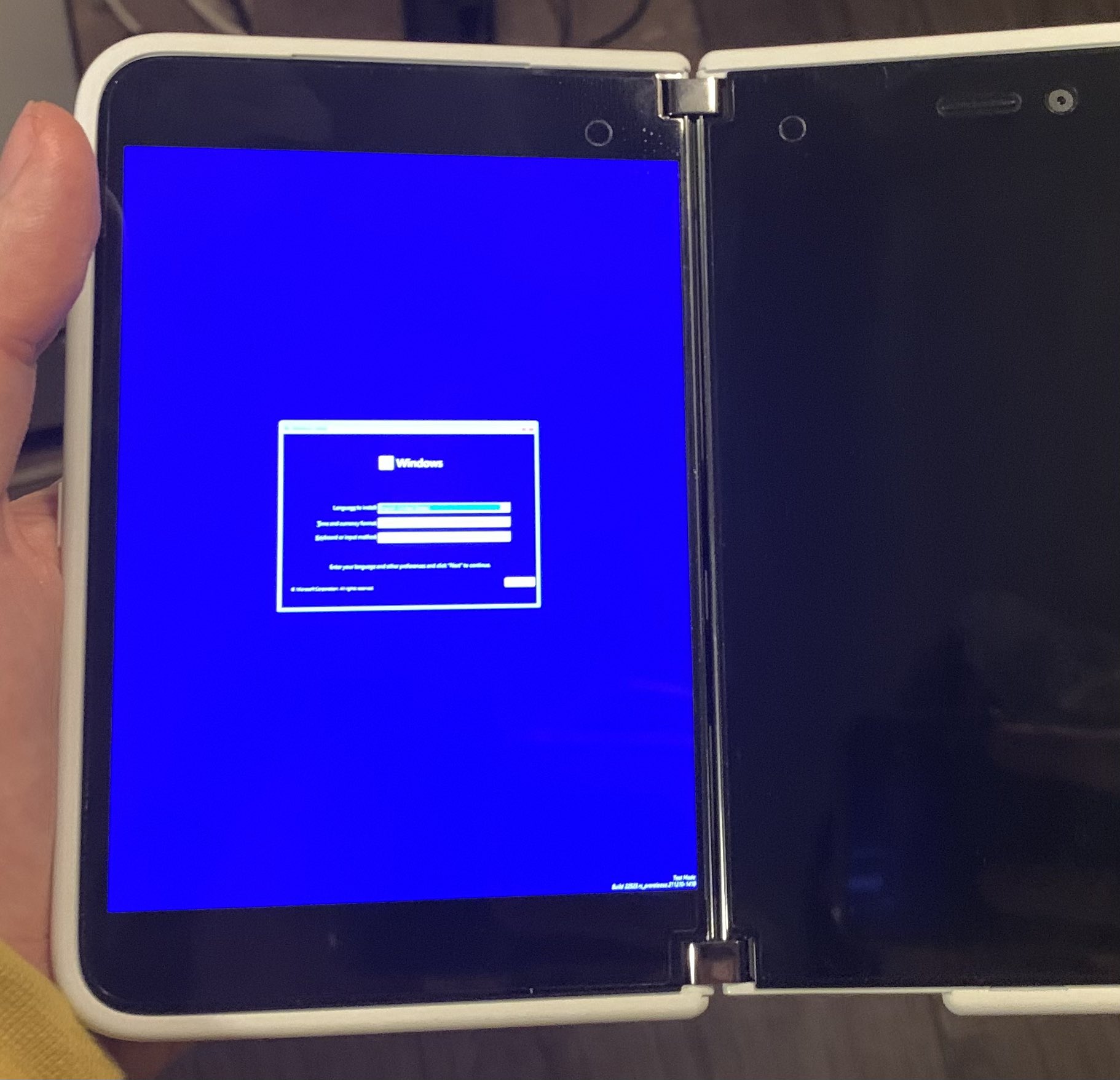 Intrepid developer successfully boots Windows 11 on the Microsoft Surface Duo - NotebookCheck ...