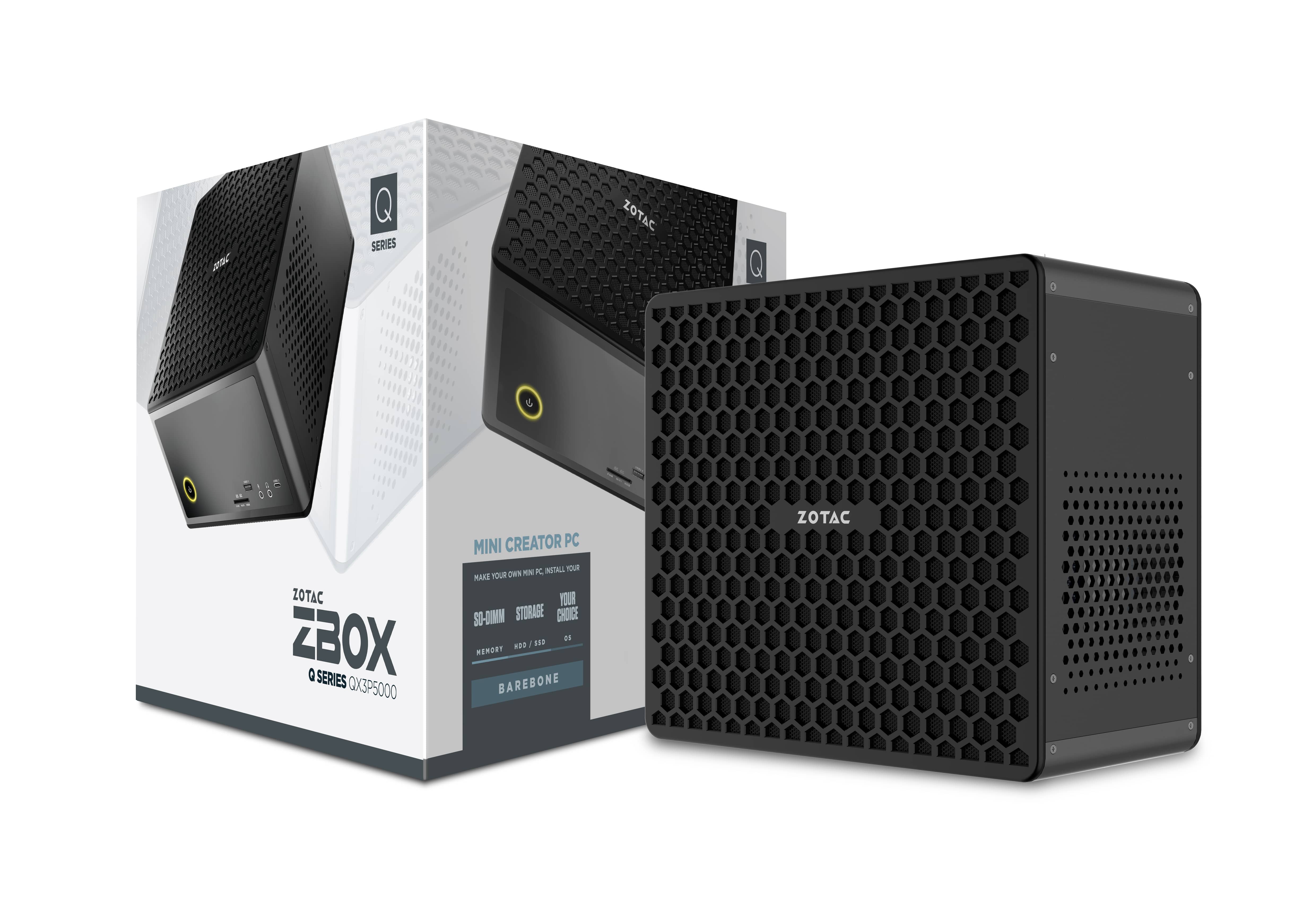 Zotac ZBox QX3P3000 and QX3P5000 offering Intel Xeon options for the ...