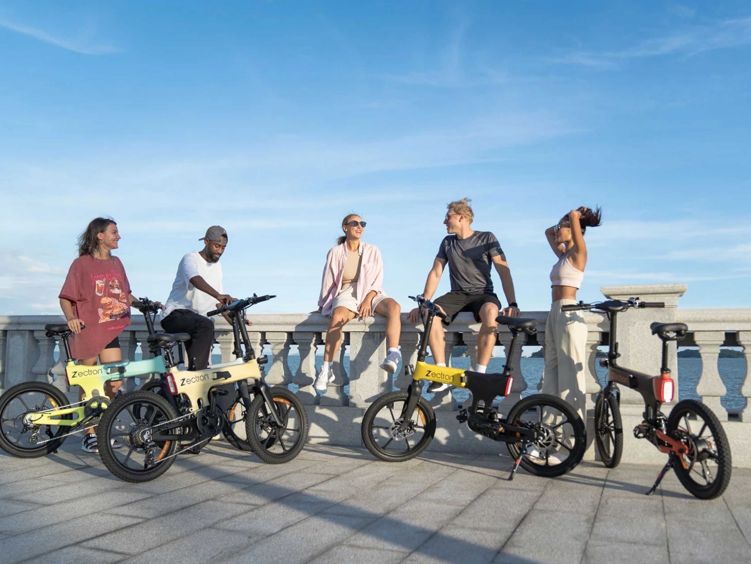 Zectron folding electric bike has 150-mile range and smartphone app ...
