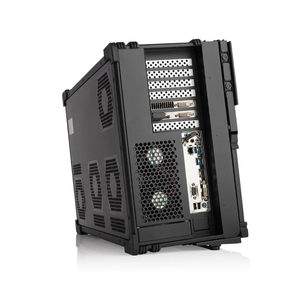 Six-screen a-X2P portable workstation packs 192-core AMD EPYC Genoa ...