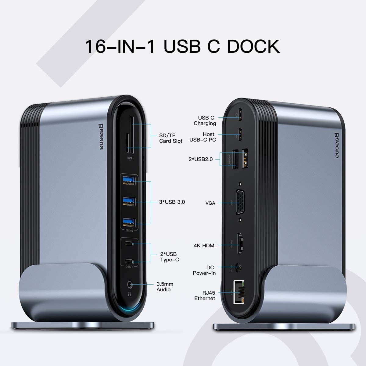 Buying an Ultrabook for the holidays? This 16-in-1 USB-C Baseus docking ... Buying an Ultrabook for the holidays? This 16-in-1 USB-C Baseus docking ...
