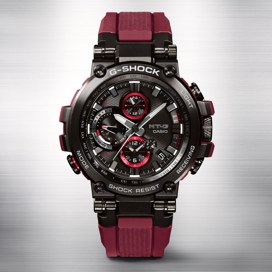 Casio Announces A New G SHOCK MT G Connected Watch With Vibrant Red
