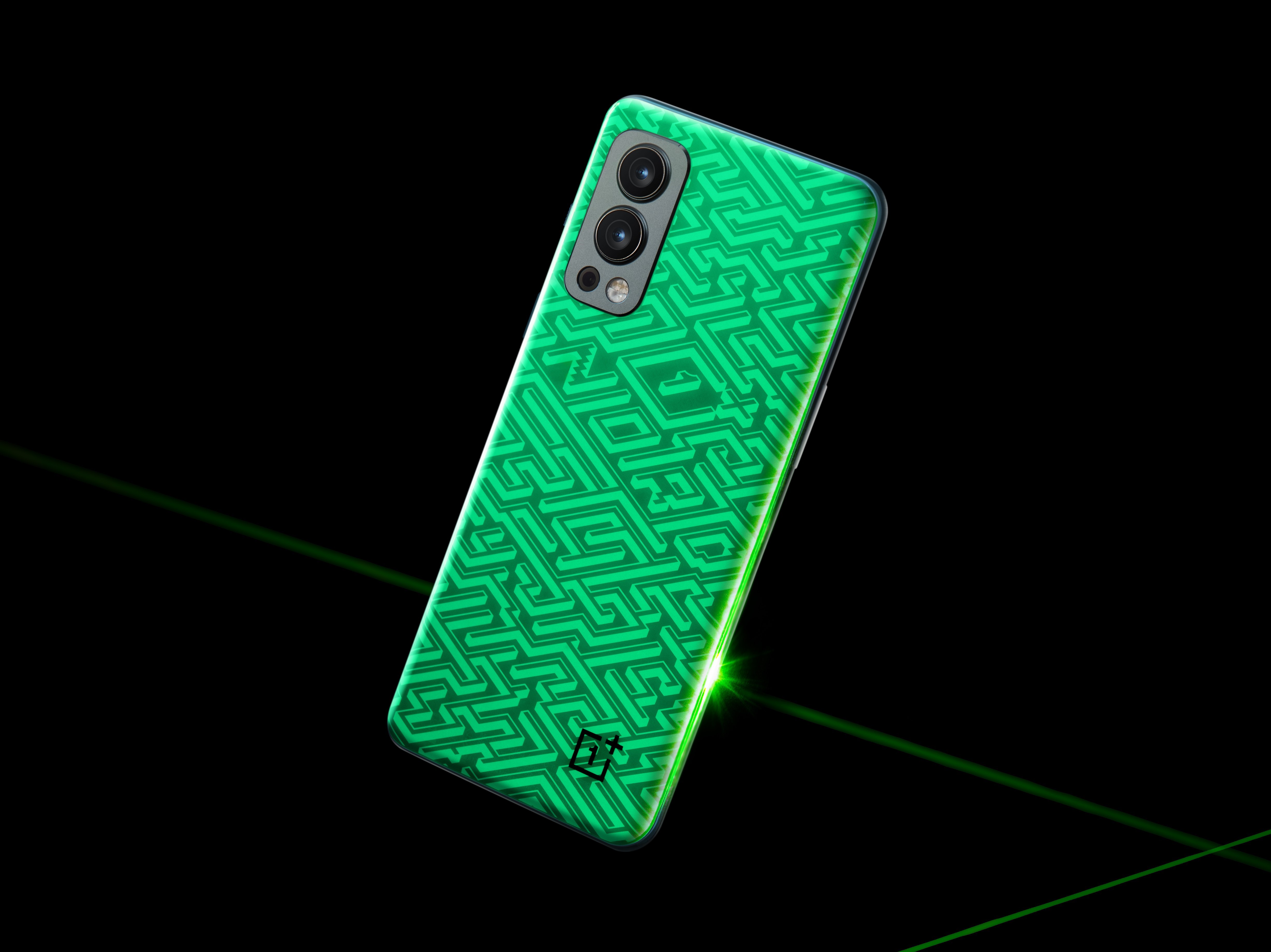 OnePlus Nord 2 Pac-Man Edition now official with a phosphorescent neon ...