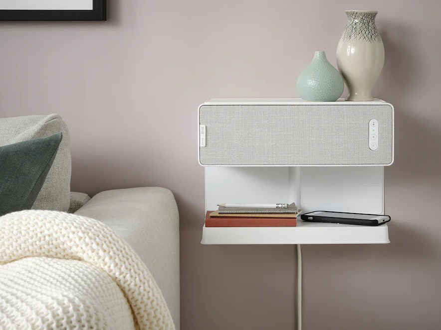 IKEA SYMFONISK shelf with wireless charger launches with 18 W output ...