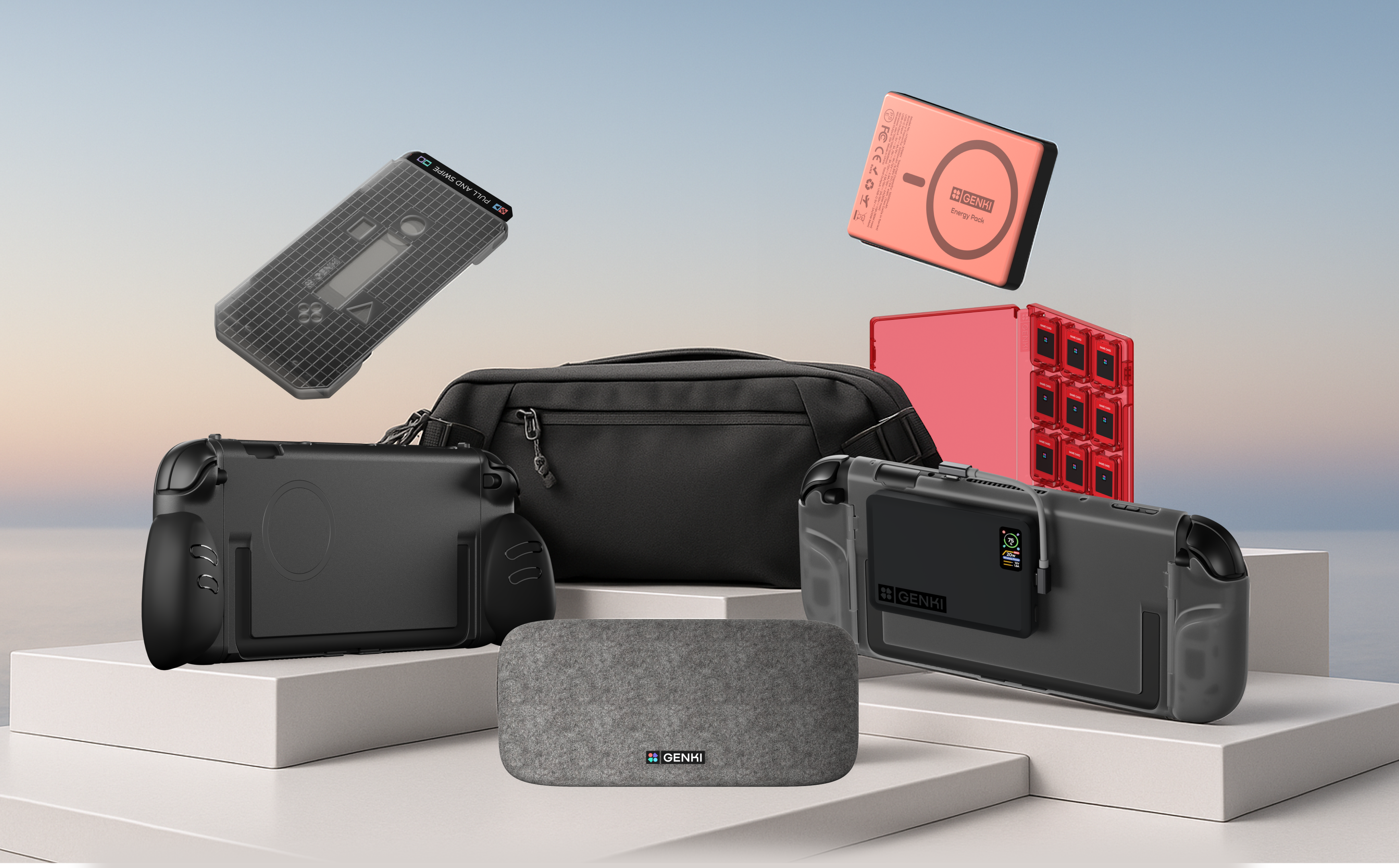 Genki rolls out new modular grips, hard cases, a compact MagSafe battery pack, and more for ...