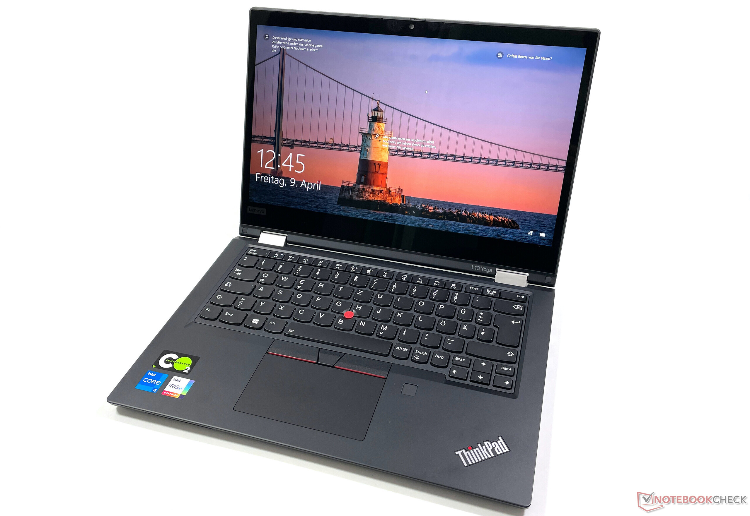 Compact Lenovo ThinkPad L13 Yoga convertible laptop with 16GB RAM now ...