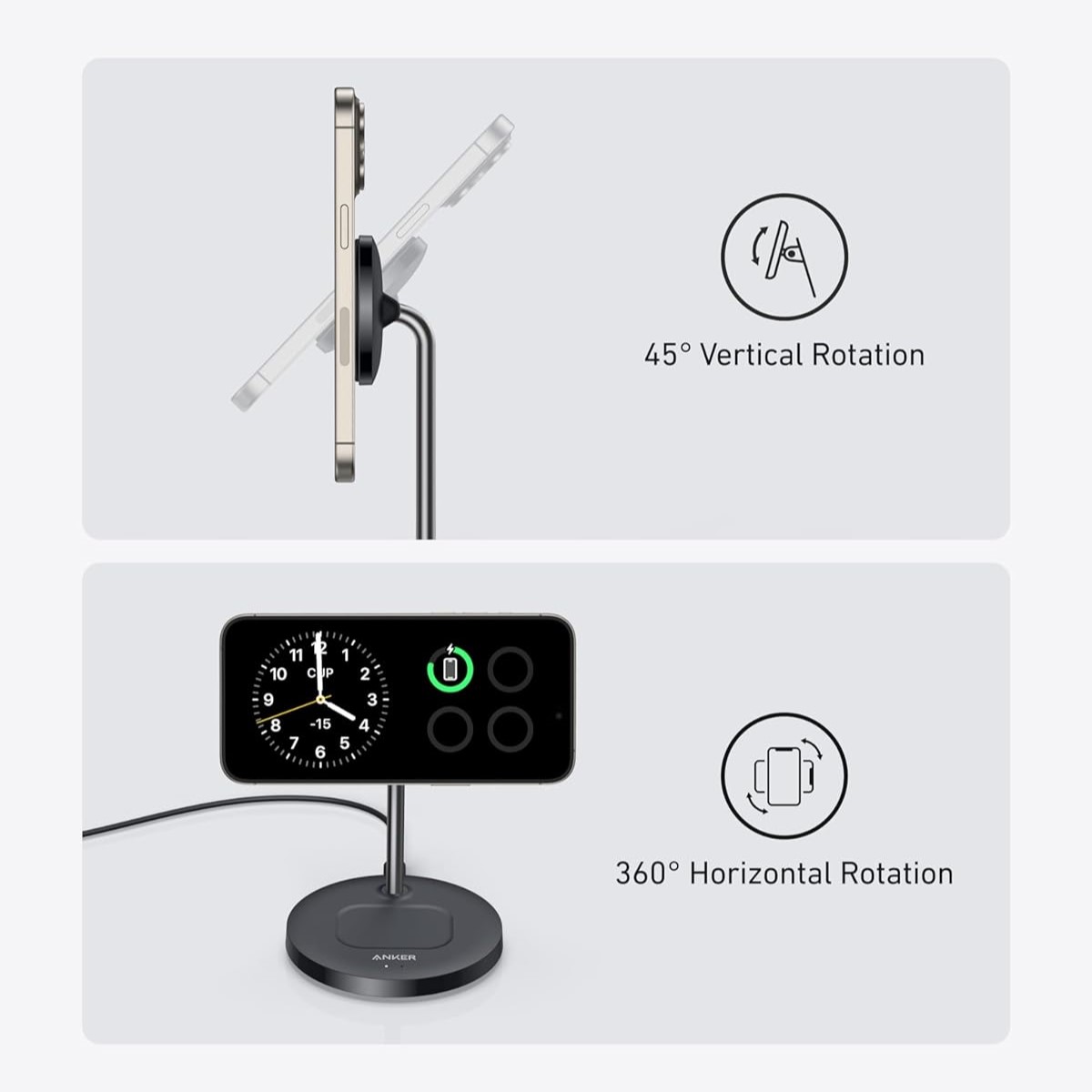 Anker Launches New Qi2 15w Maggo Wireless Charger 2 In 1 Stand