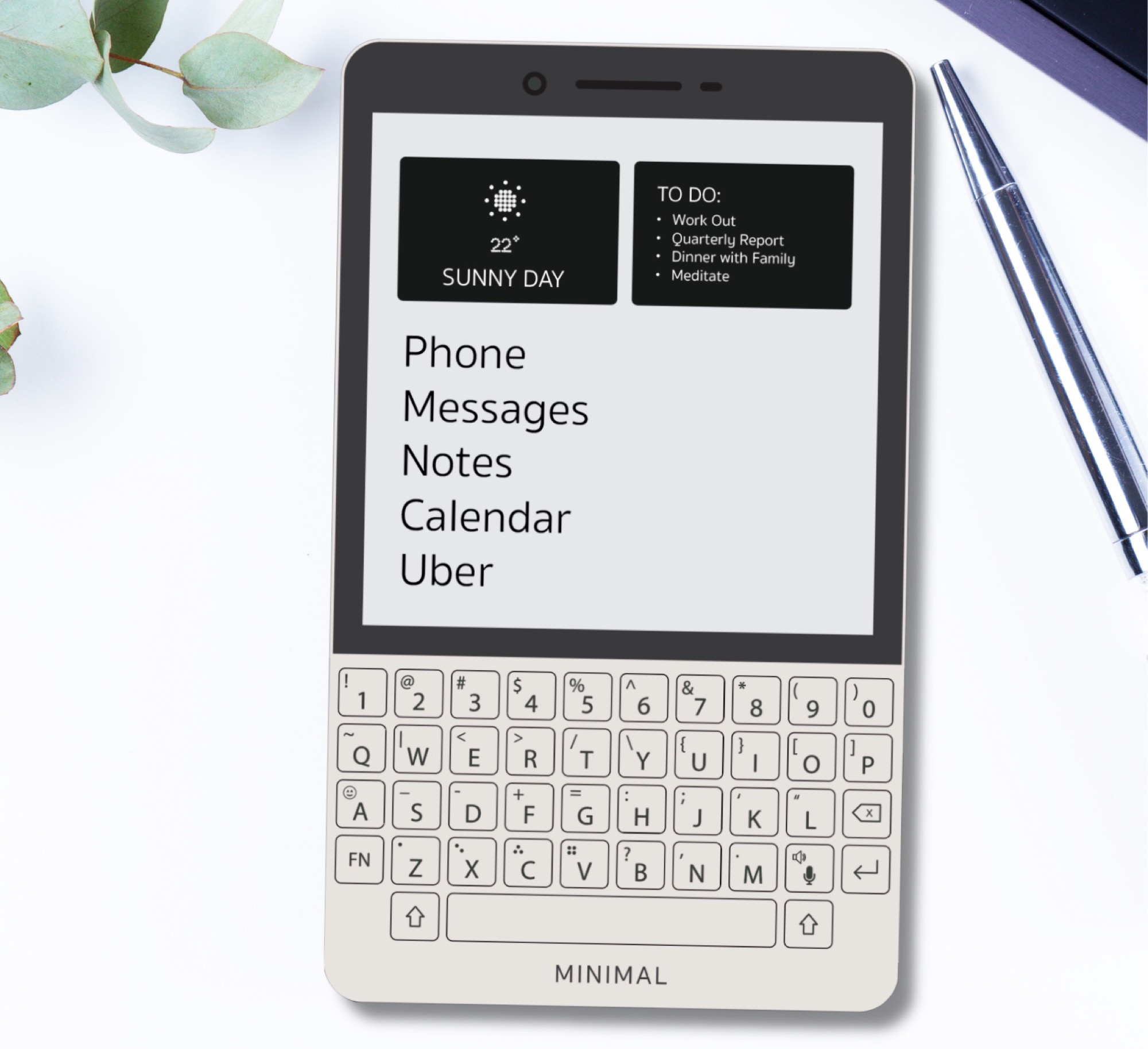 Minimal Phone takes on endless scrolling with E Ink touchscreen, 4-day ...