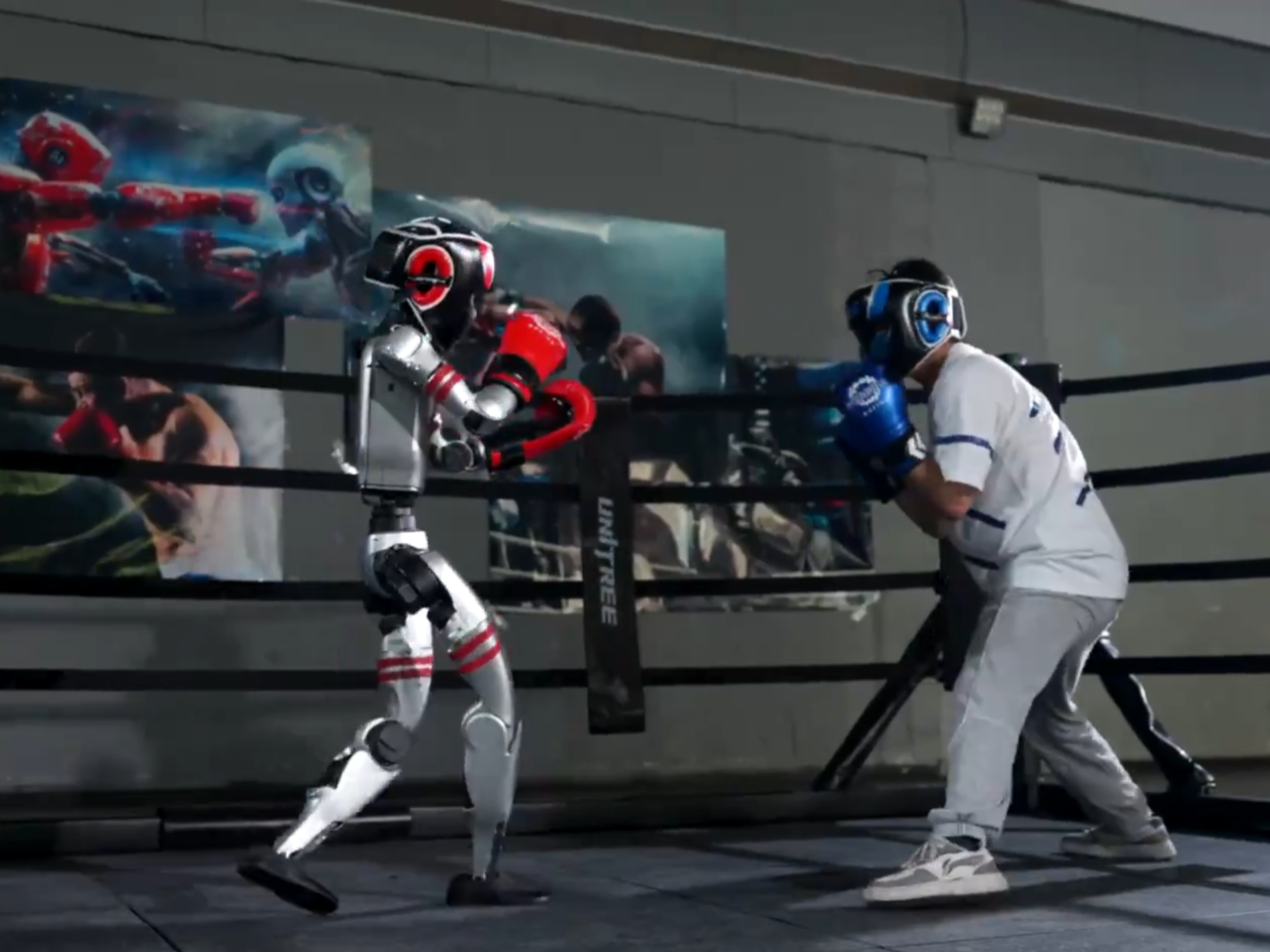 Unitree announces robot boxing event – early test matches now available ...