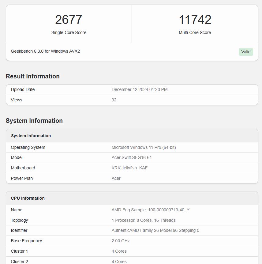 Ryzen AI 7 350 'Krackan Point' APU soundly defeats Ryzen 7 8845HS and ...