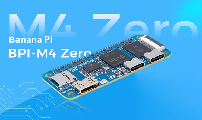 Banana Bpi M4 Zero New Single Board Computer Debuts With Raspberry Pi Zero 2 W Form Factor