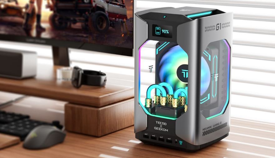 RTX 4060-powered GEEKOM Mega Mini G1 is a liquid-cooled mini PC with ...