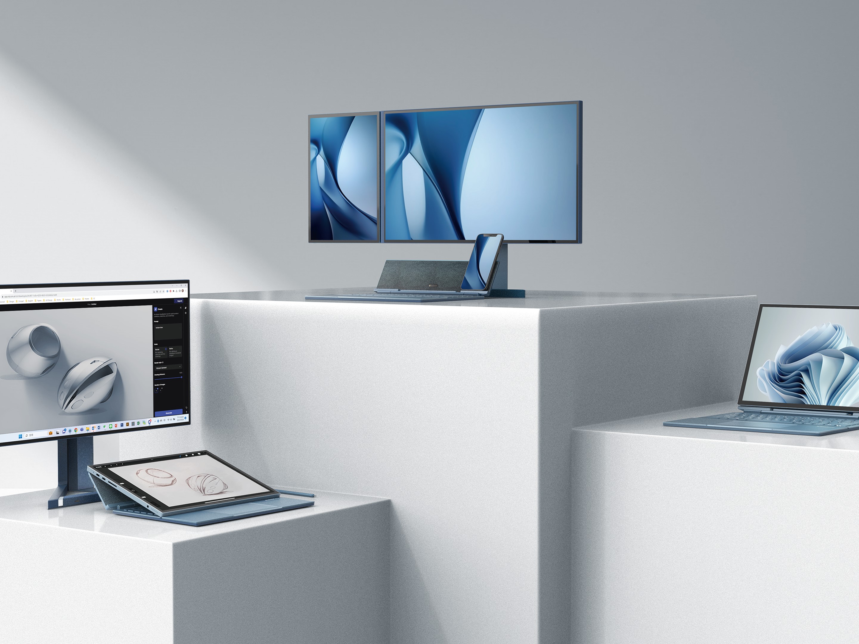 Compal Hybrid AIO combines tablet, notebook and desktop PC in one ...