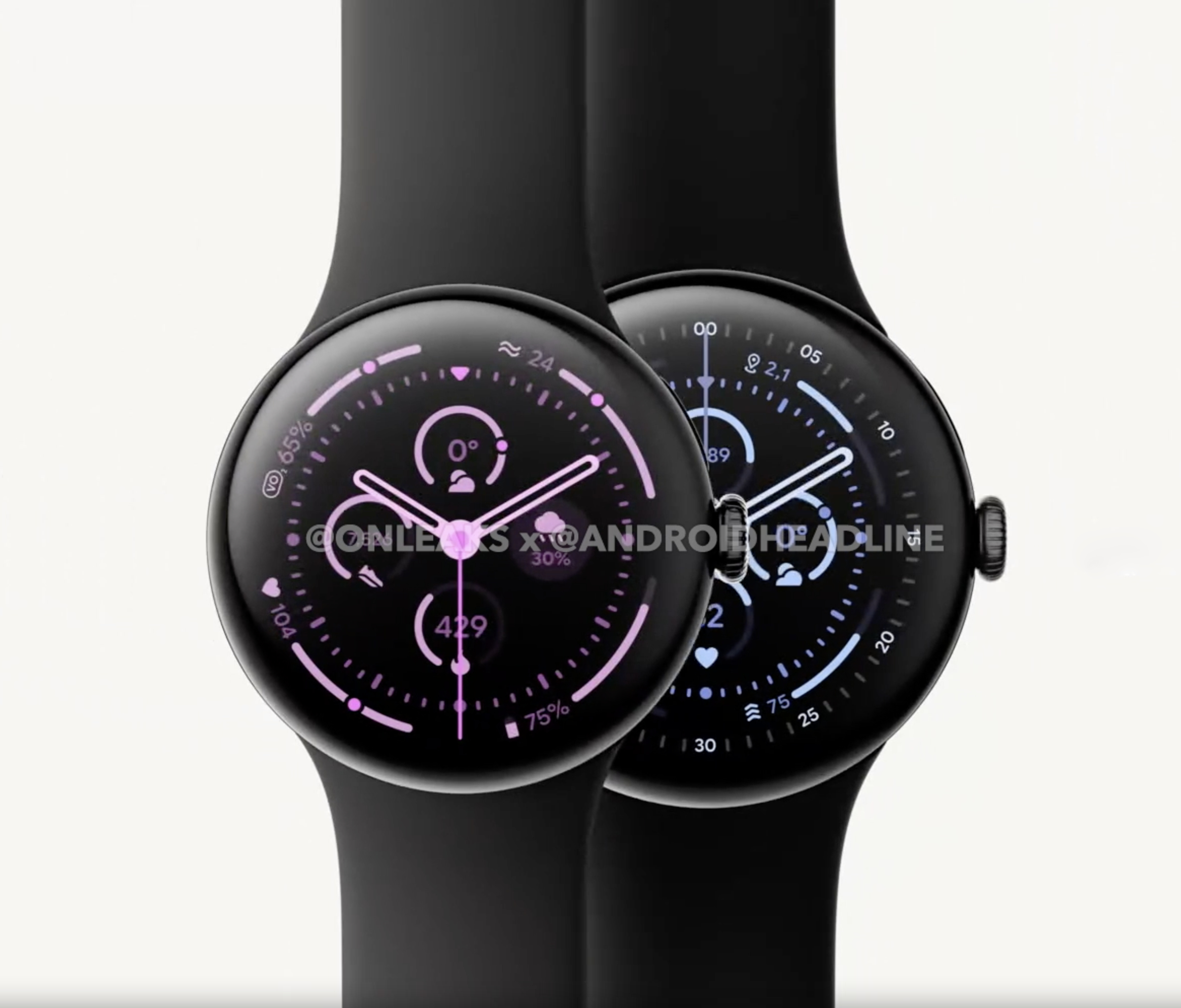 Leakers reveal Google Pixel Watch 3 advert showing new 41 mm and 45 mm ...