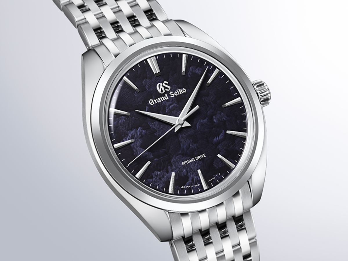 New Grand Seiko watch with slim movement and deep blue dial revealed ...