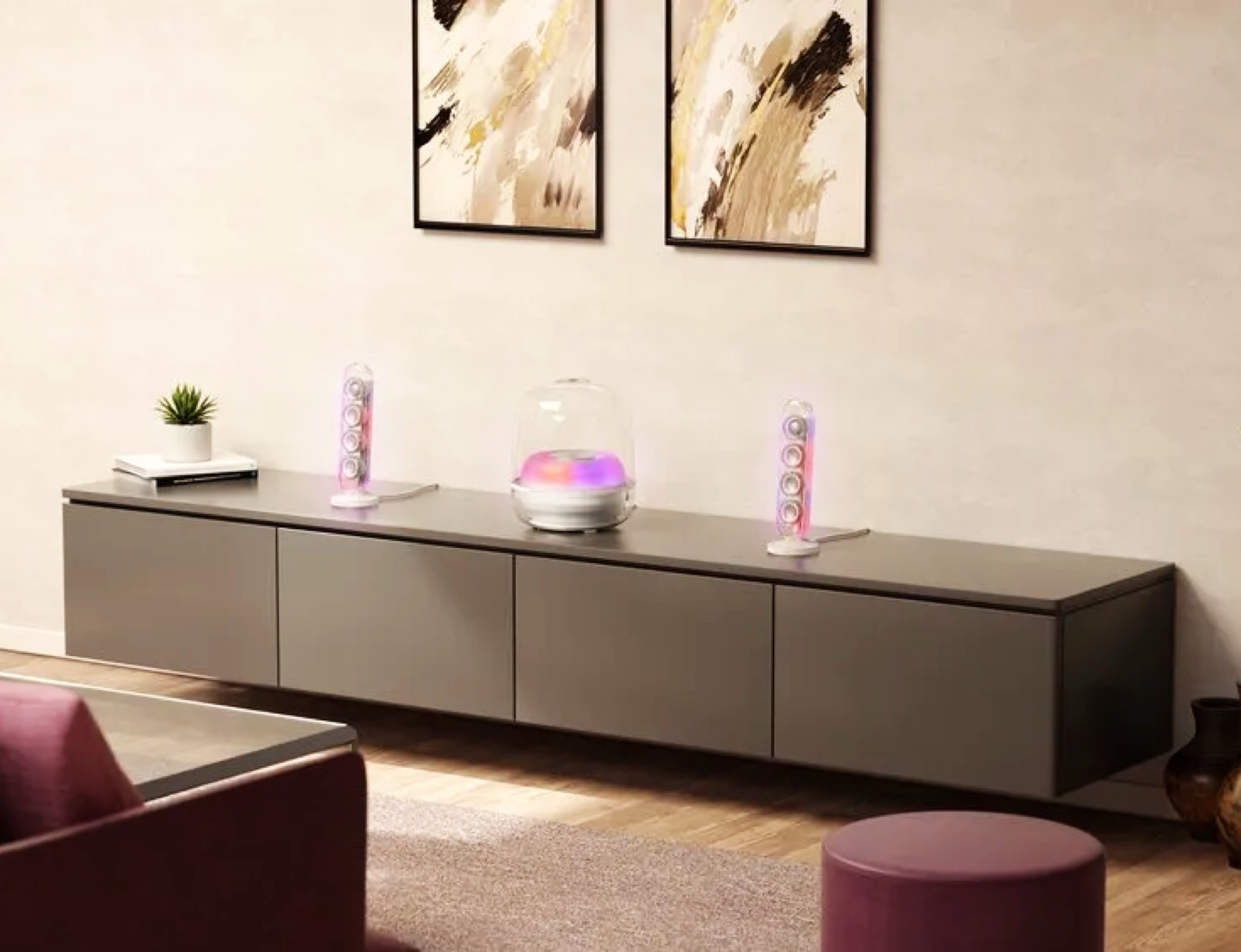 Harman Kardon Soundsticks 5 feature Wi-Fi, Apple AirPlay, Google ...