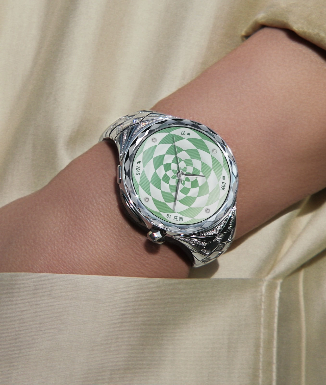 Huawei Watch Ultimate Design Diamond Edition blends high-end jewelry ...