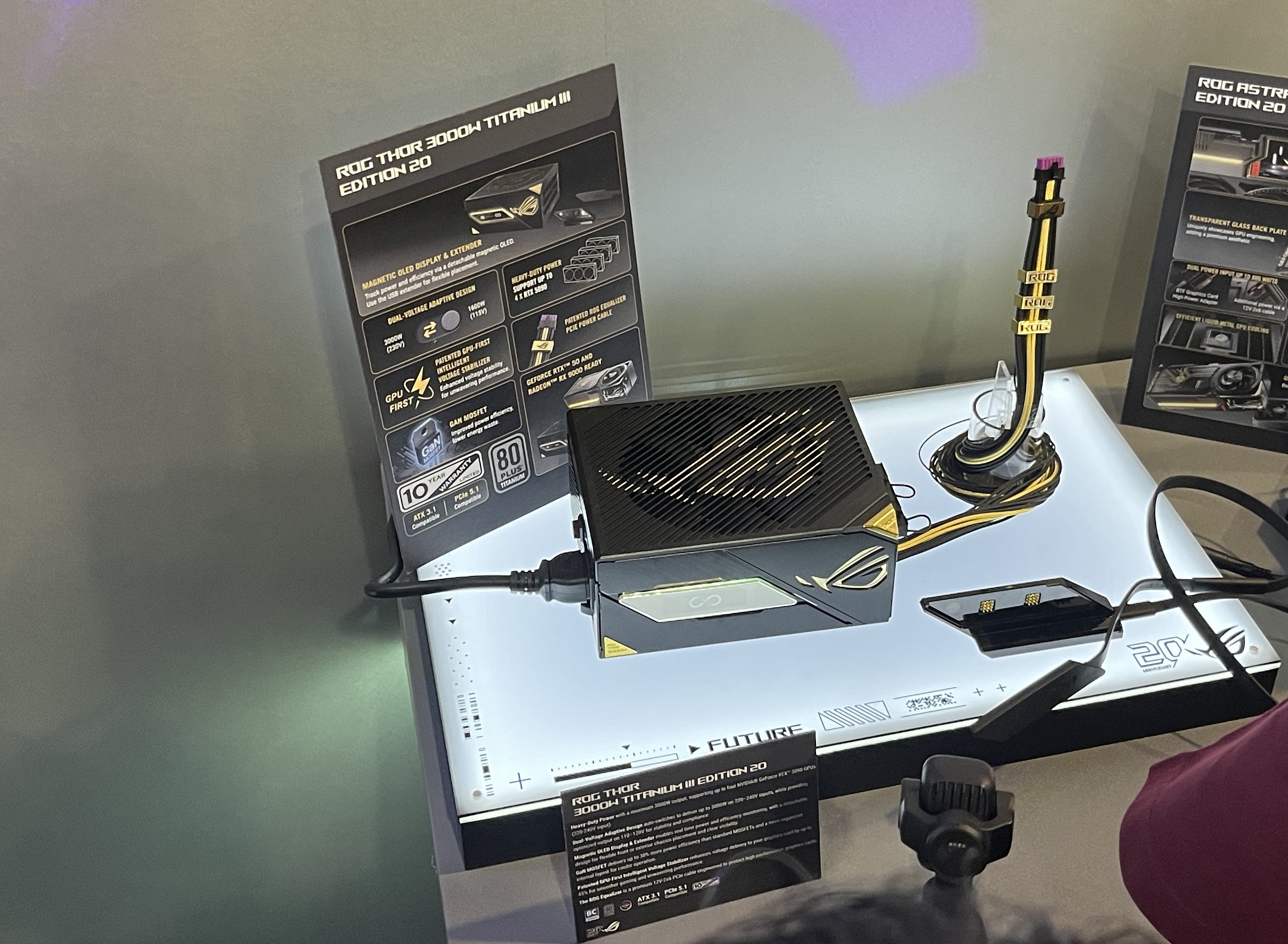 Asus' new 3,000-watt power supply requires its own circuit breaker and ...