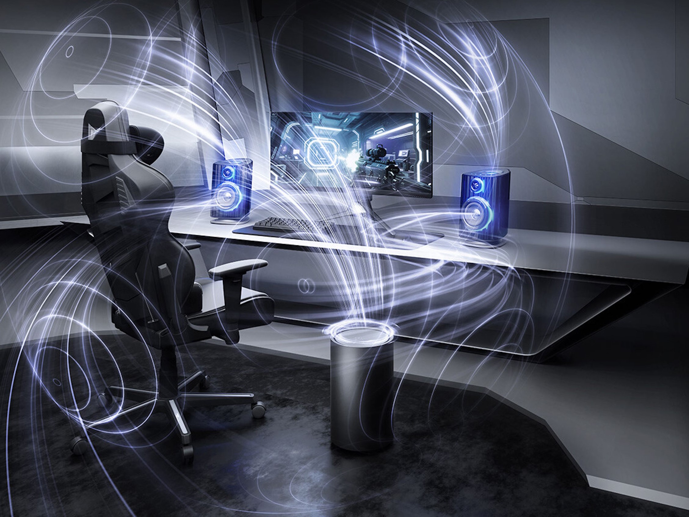 OXS Thunder Duo: New 5.1.2-channel speaker system for desktop PC gamers ...